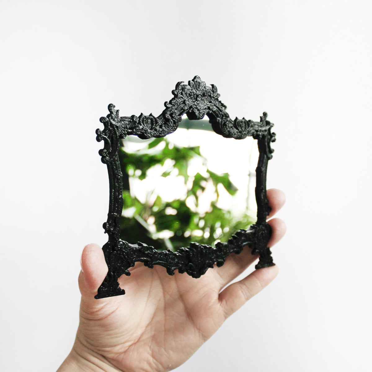 Miniature Gothic Vanity Mirror – Luxe Miniatures by Phillip Nuveen